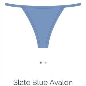 Boutine LA | Swim | Boutinela Avalon Bottoms Slate Blue | Poshmark